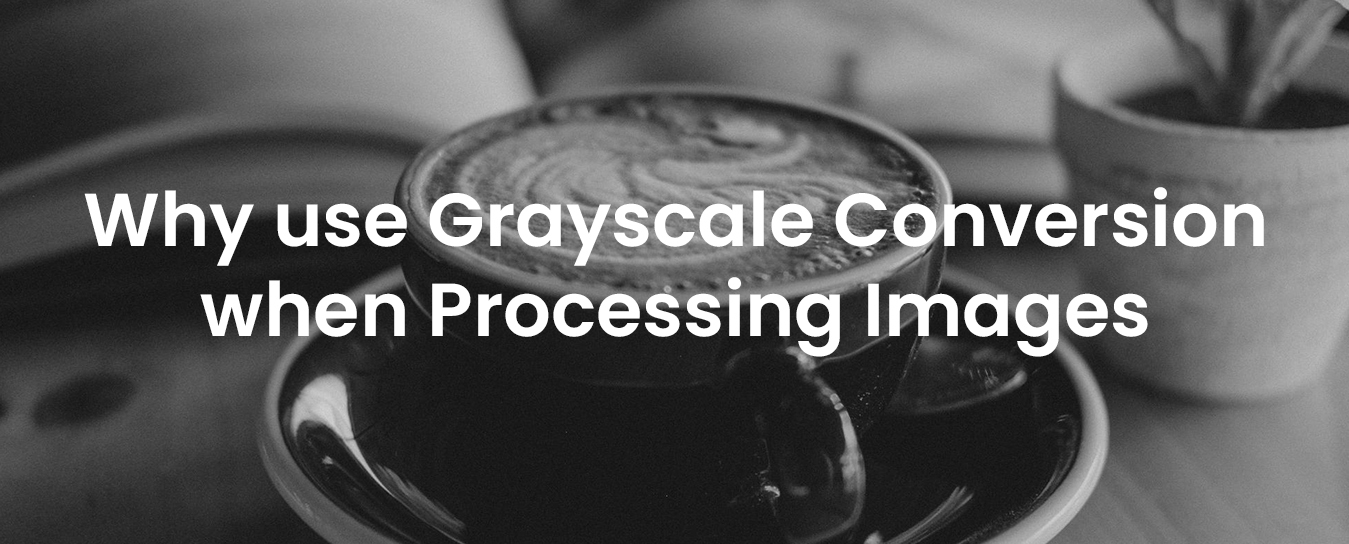 Why use Grayscale Conversion when Processing Images?